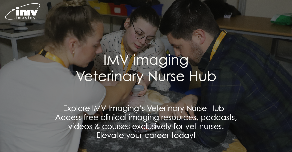 IMV imaging Veterinary Nurse Hub